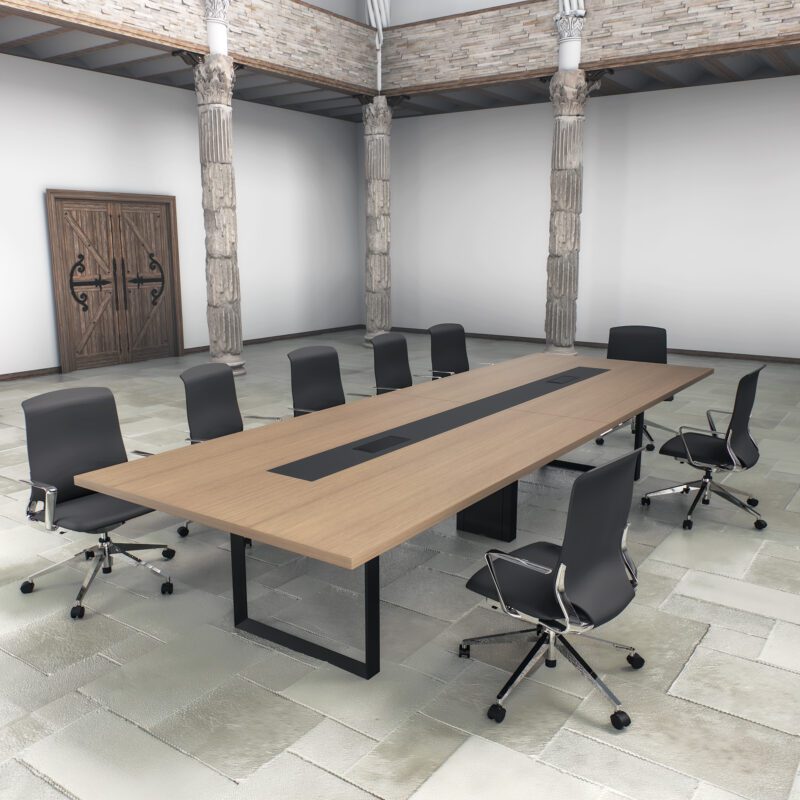 Shop B10 Meeting Table - Melamine & Steel | Urban 411