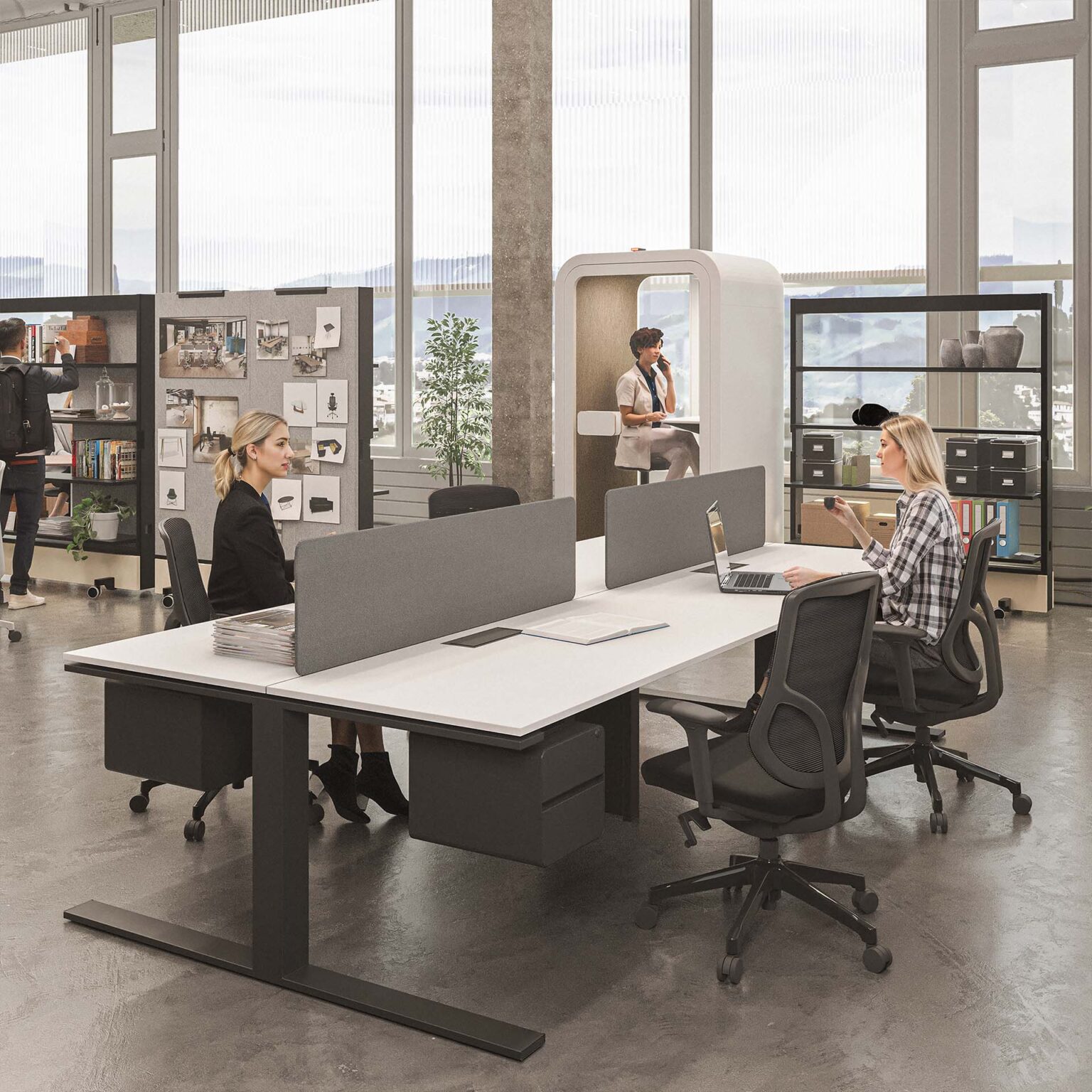 Why Desk Table Design Matters in UAE Office Layouts